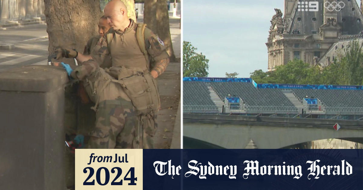 Video: Paris 2024 opening ceremony preparations underway